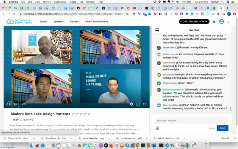 Modern Data Lake Design Patterns - Snowflake Solutions
